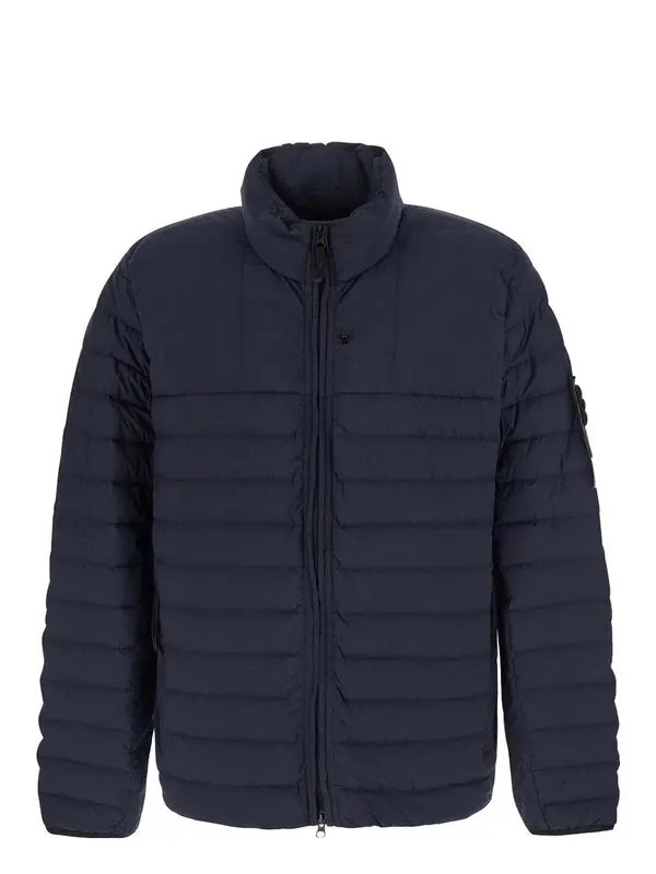 Stone Island Tech Fabric High Collar Puffer Jacket - Multicolor