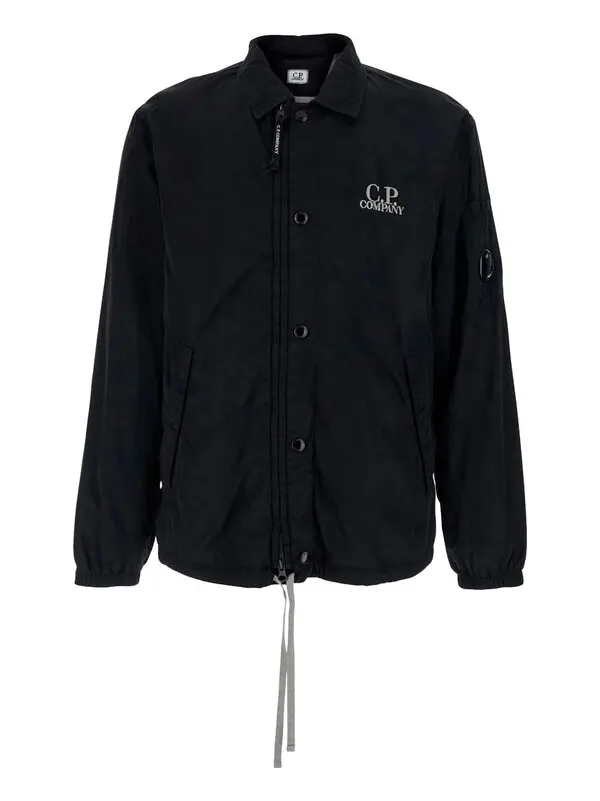 C.P. COMPANY Tech Fabric Logo Jacket - Multicolor