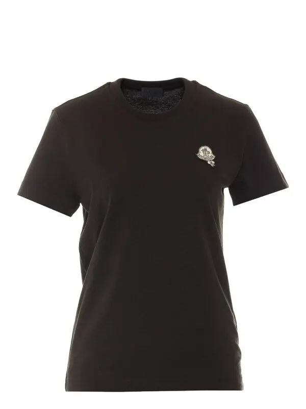 Moncler Logo T-shirt - Black