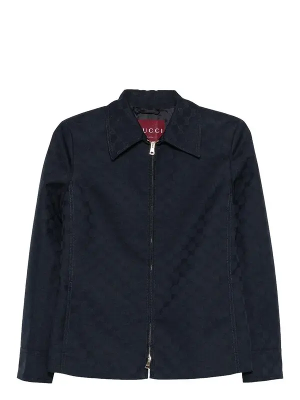Gucci Gg Zipped Jacket - Multicolor
