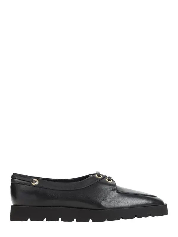 Celine Boat Chunky Loafer - Black
