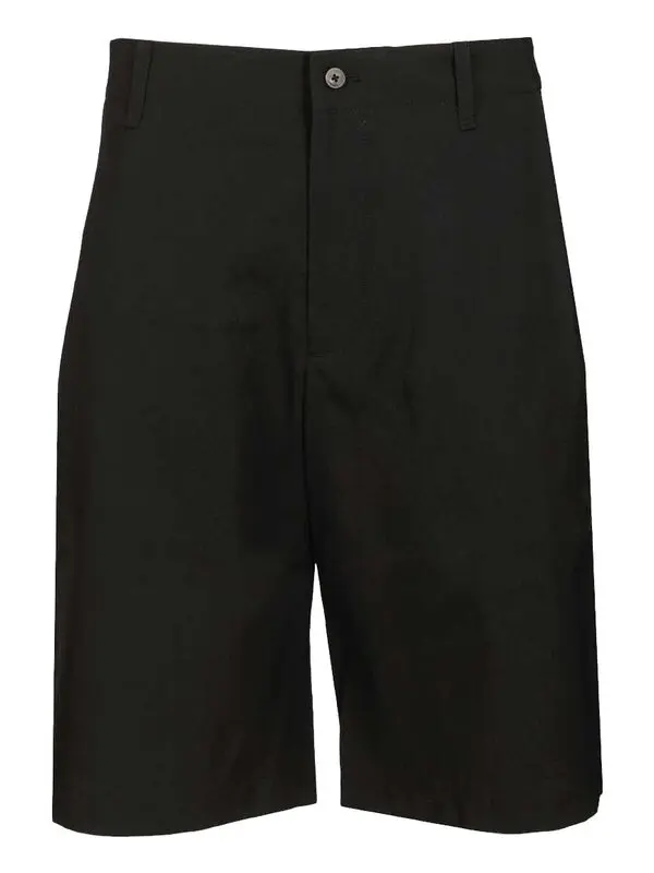 Jacquemus Camargue Wool Shorts - Black