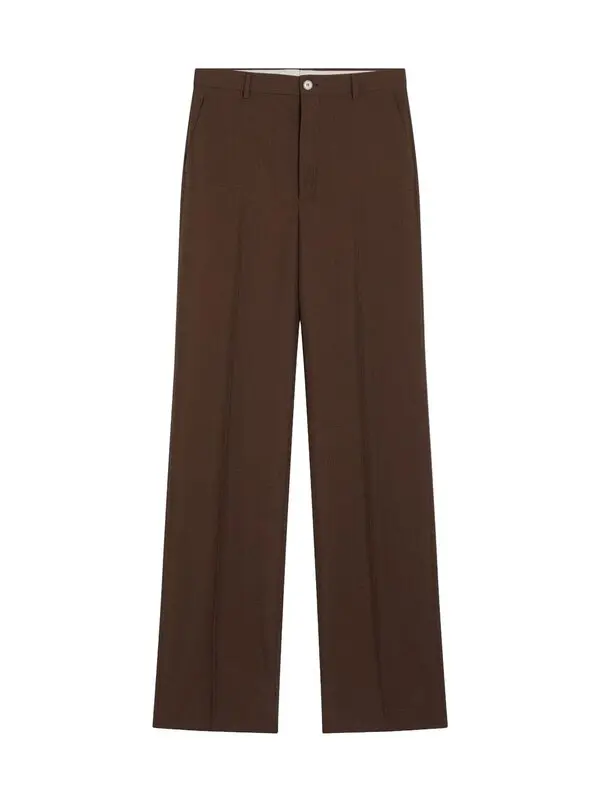 Gucci Technical Panama Trousers - Brown