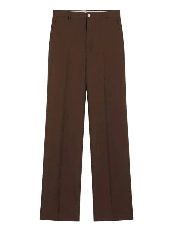 Gucci Technical Panama Trousers - Brown