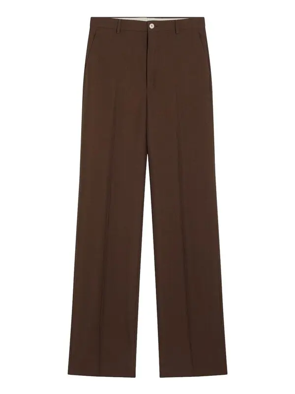 Gucci Technical Panama Trousers - Brown