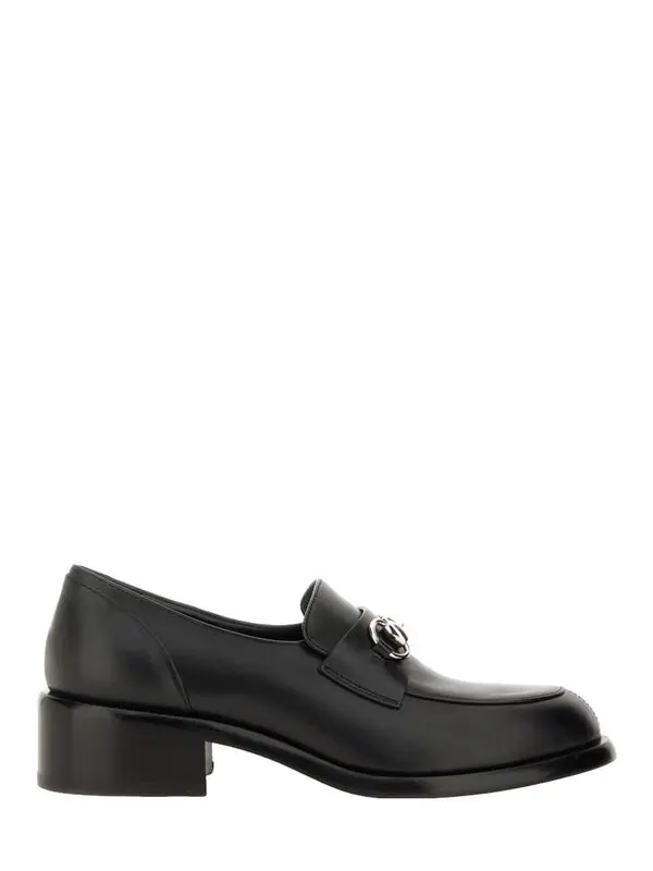 Gucci Moccasin With Clamp - Black