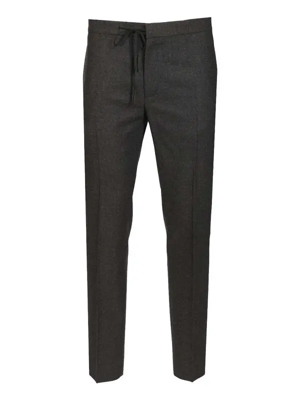 MAISON MARGIELA Tailored Wool Trousers - Gray