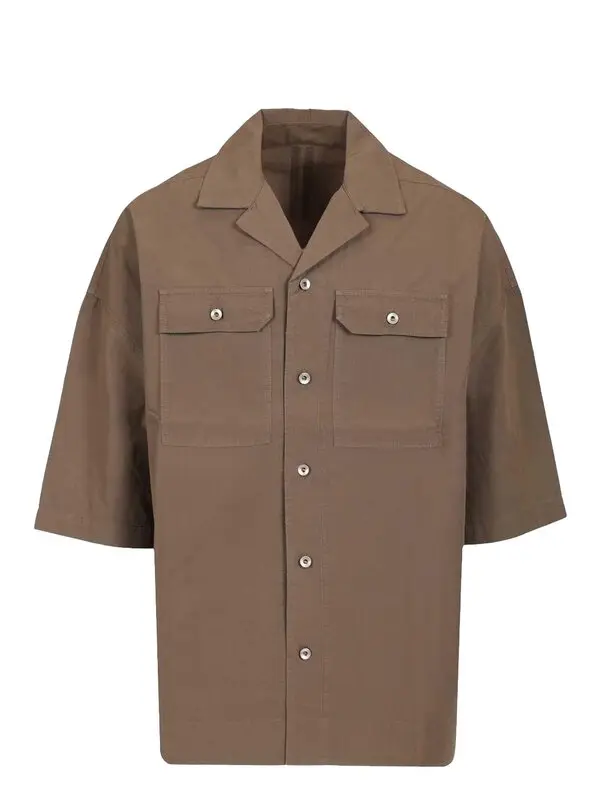 Rick Owens Magnum Tommy Shirt - Brown