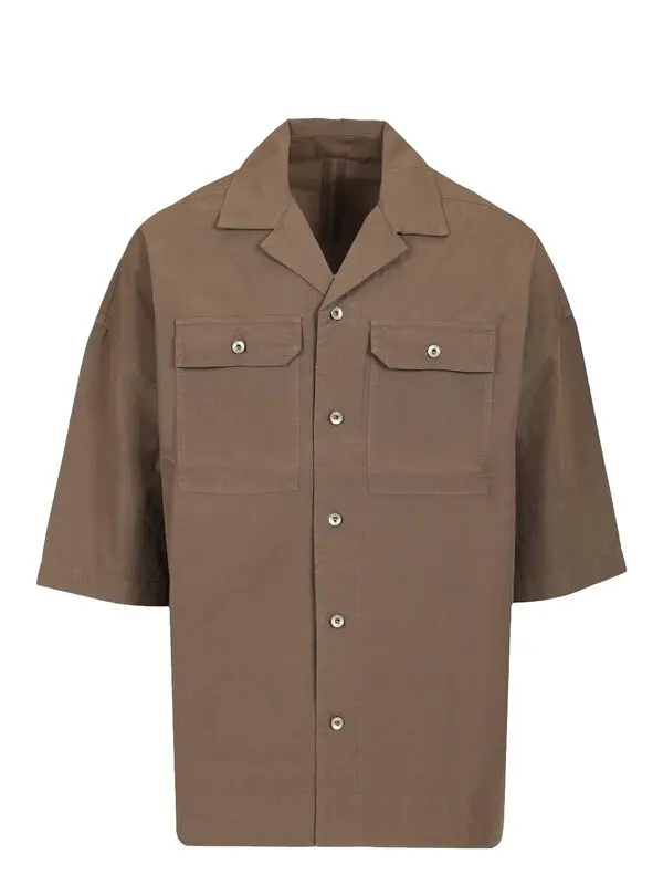 Rick Owens Magnum Tommy Shirt - Brown