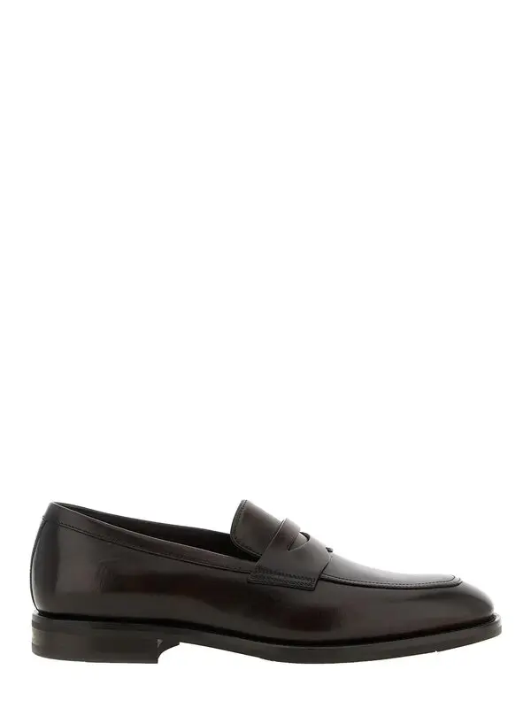 Santoni Gregor' Loafers - Brown