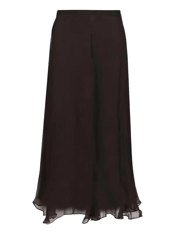 Isabel Marant Étoile Lycia Long Skirt - Black