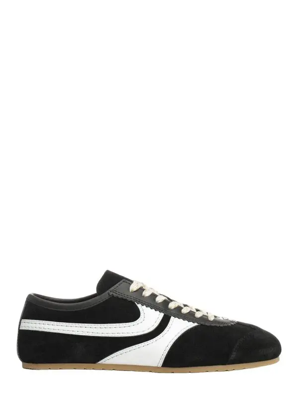 Dries Van Noten Suede Sneakers - Black