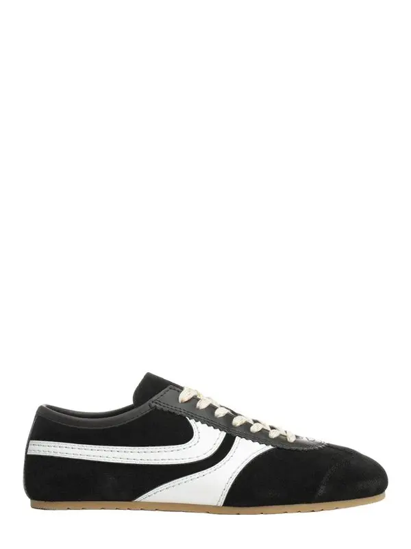 Dries Van Noten Suede Sneakers - Black