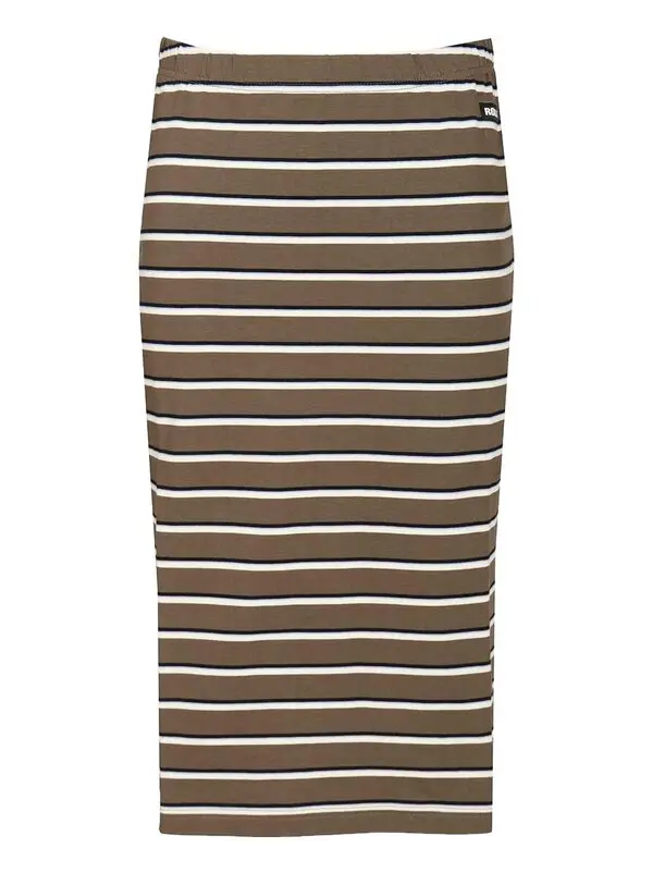 ROTATE BY BIRGER CHRISTENSEN Jersey Midi Skirt - Multicolor