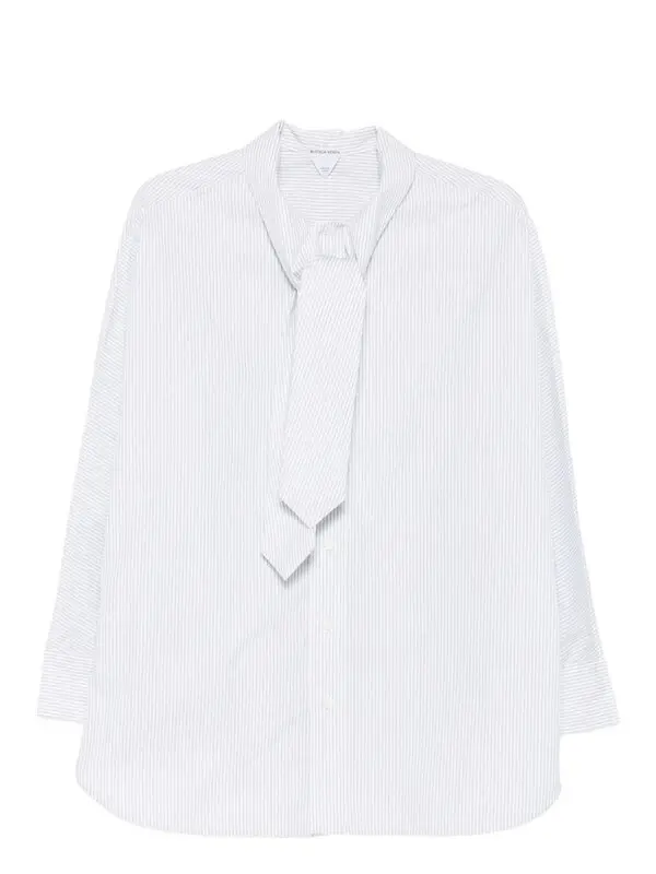 Bottega Veneta Striped Cotton Shirt - Multicolor