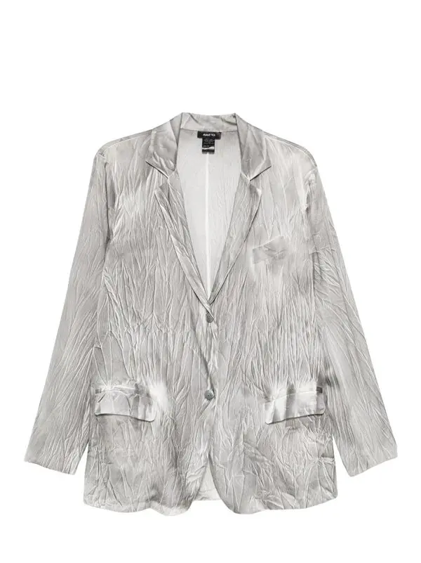 Avant Toi Silk Double-breasted Jacket - Multicolor