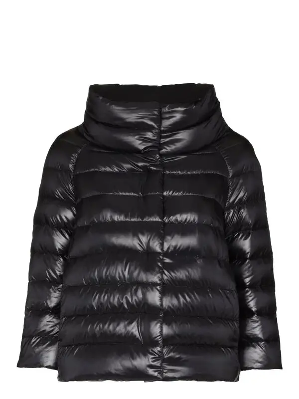 Herno High-shine Padded Jacket - Black