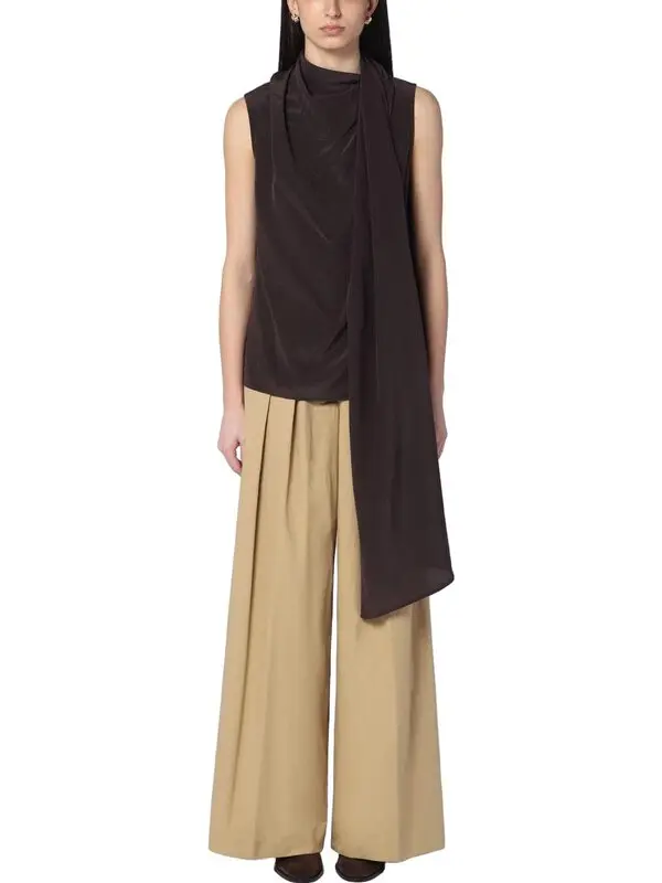 P.a.r.o.s.h Silk Blouse - Brown