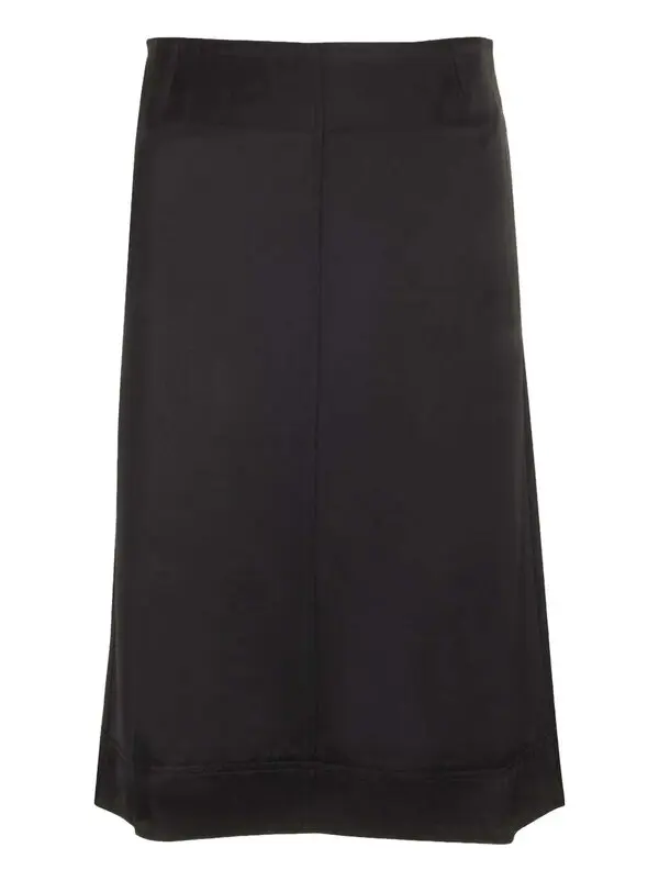 TOTEME Paneled Midi Skirt - Black