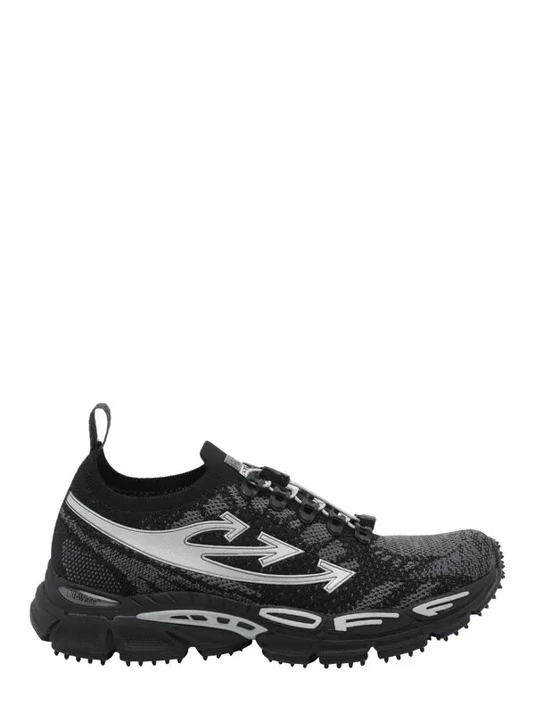 Off-White Be Right Back Knit Sneakers - Black