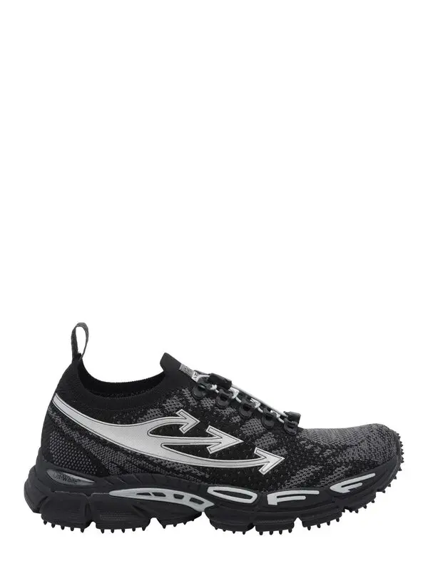 Off-White Be Right Back Knit Sneakers - Black