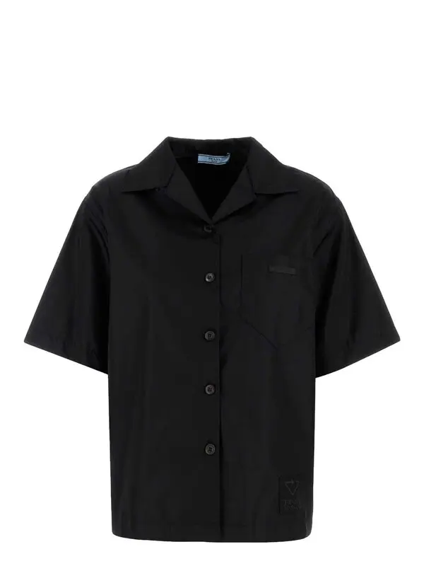 Prada Re-nylon Shirt - Black
