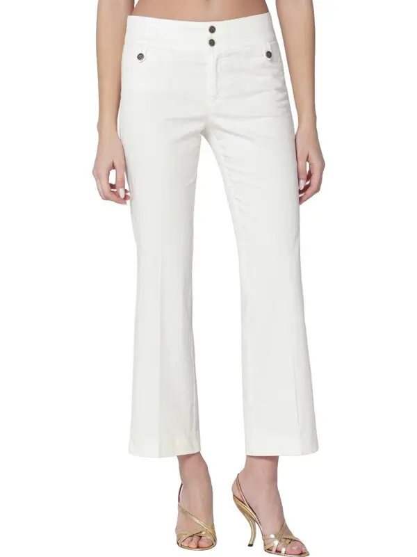 Etro Cotton Trousers - White
