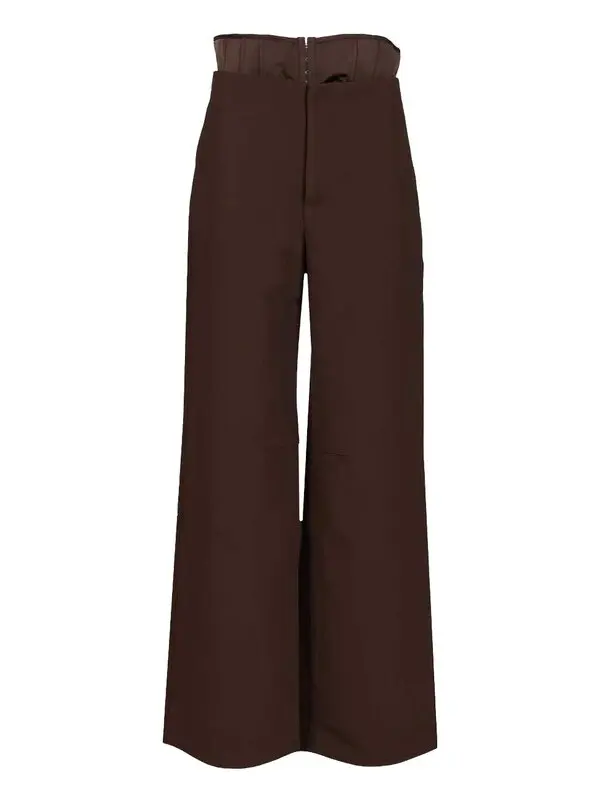 ROTATE BY BIRGER CHRISTENSEN Corset' Suit Trousers - Brown