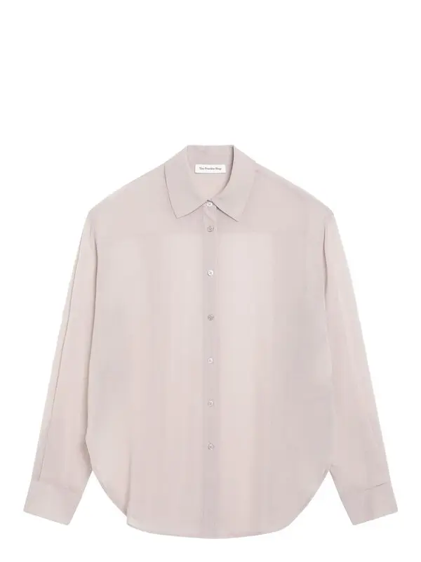 THE FRANKIE SHOP Semi-sheer Shirt - Pink
