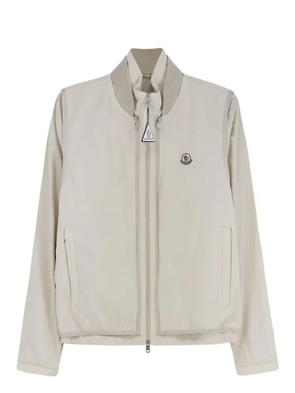 Moncler Hemmoor Jacket With Detachable Vest - Cream