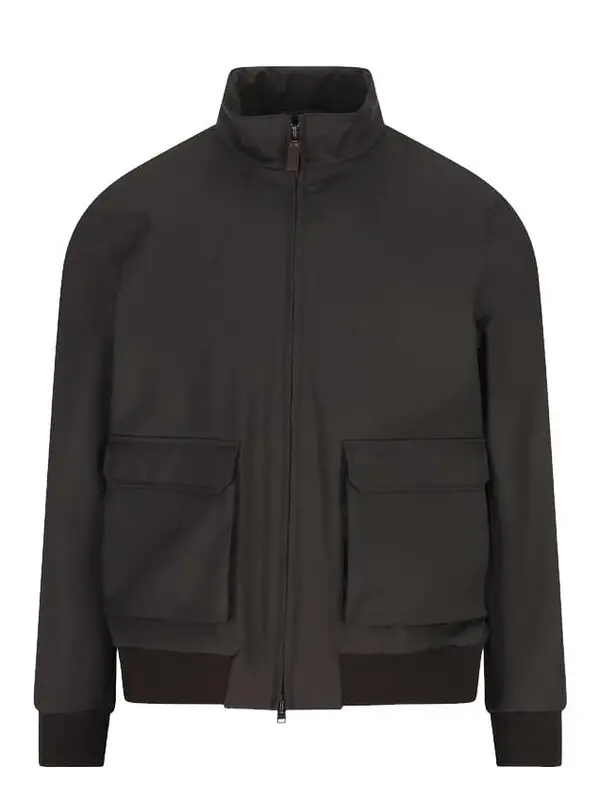 Herno Bomber Jacket - Brown