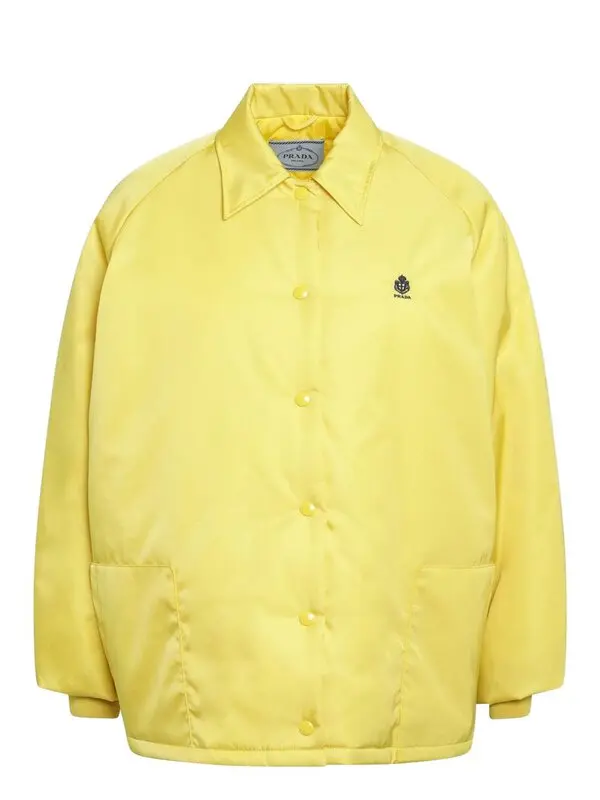 Prada Re-nylon Blouson - Yellow