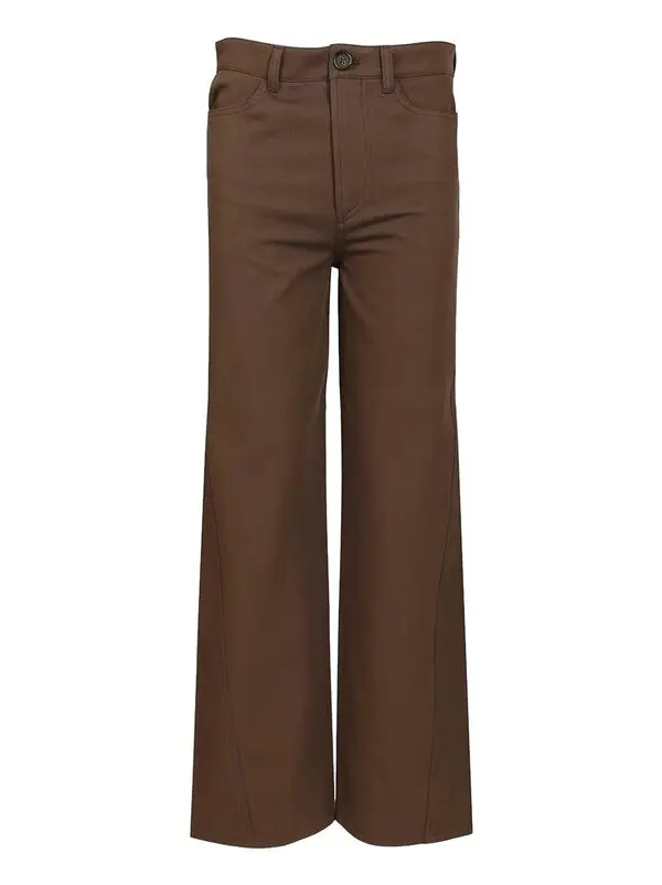 TOTEME Tailored Trousers - Brown