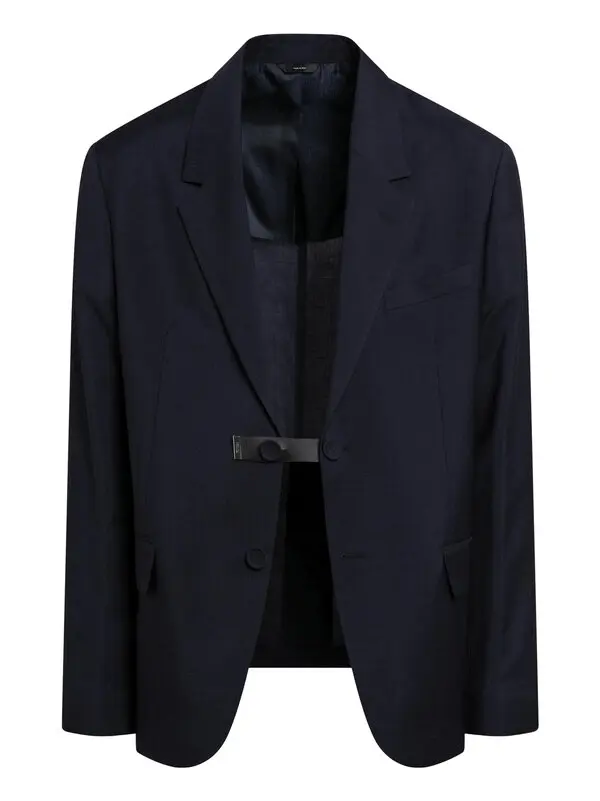 Fendi Wool Blazer - Blue