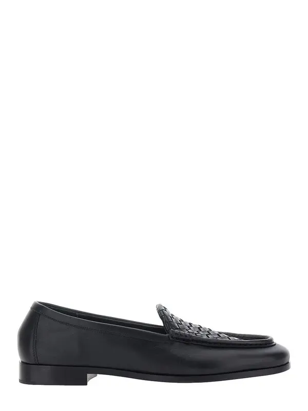 Bottega Veneta Silenzio Leather Loafers - Multicolor