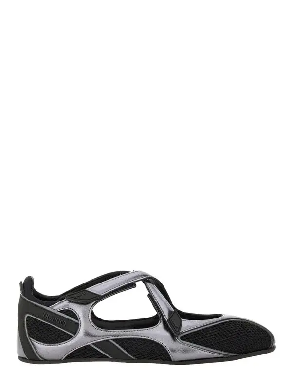Attico Ballerina Flat Floor 1 - Black