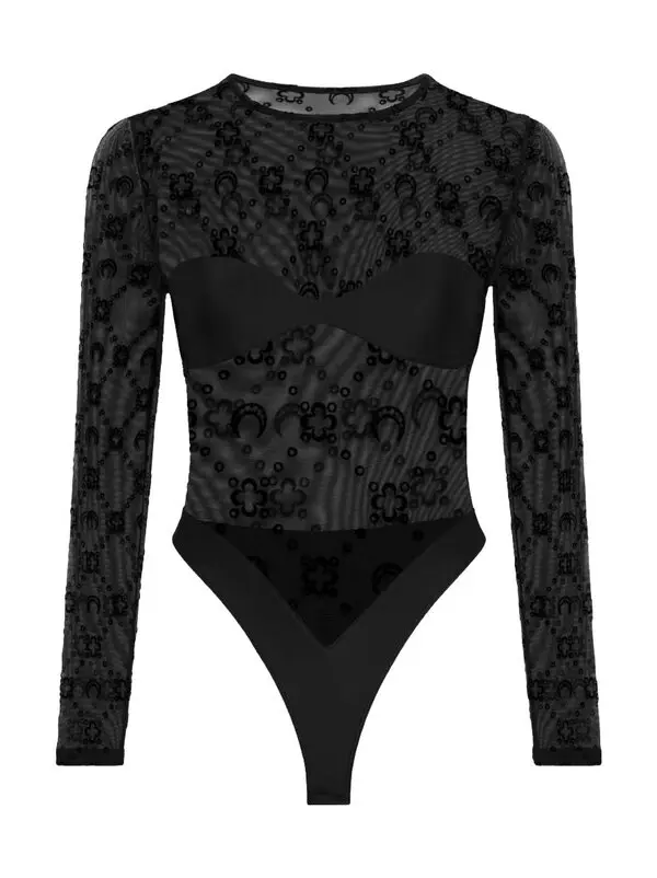 MARINE SERRE Moonogram Bodysuit - Multicolor