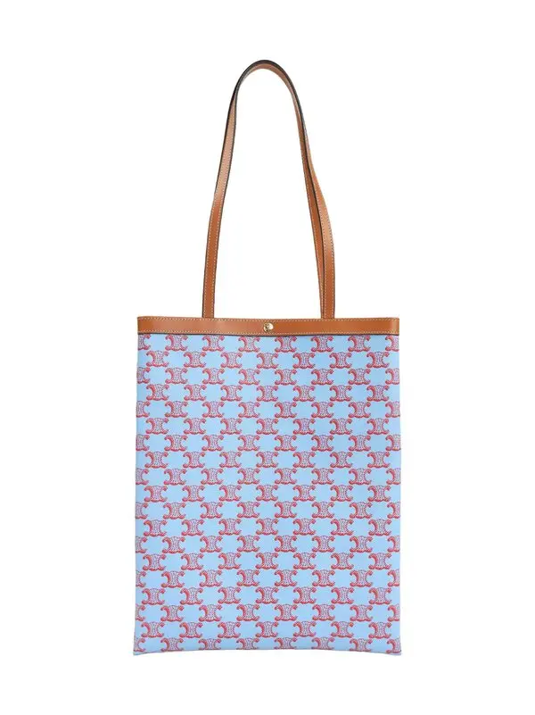 Celine Medium Flat Shopper - Blue