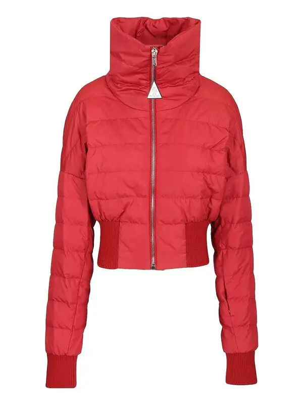 Moncler Cropped Jacket - Red