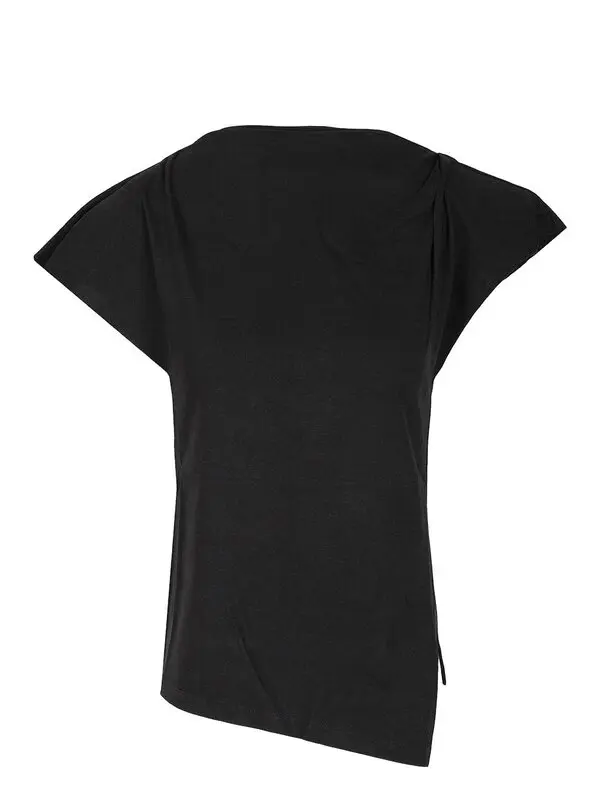 Isabel Marant Étoile Sebani Asymmetrical T-shirt - Black