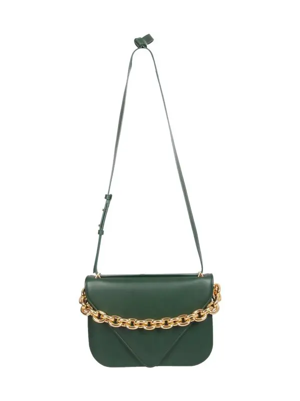 Bottega Veneta Mount Leather Bag - Green