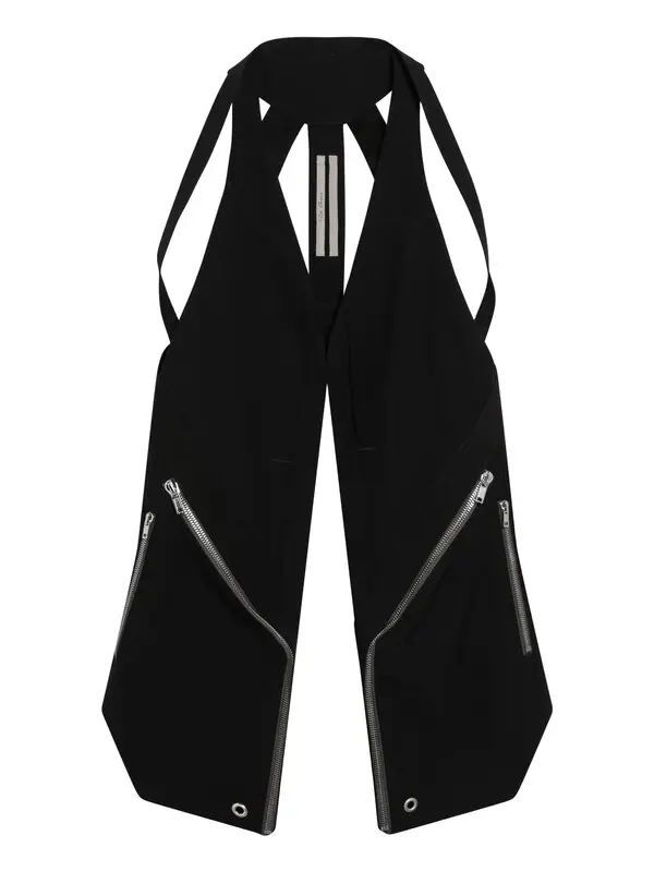 Rick Owens Temple Waistcoat - Black