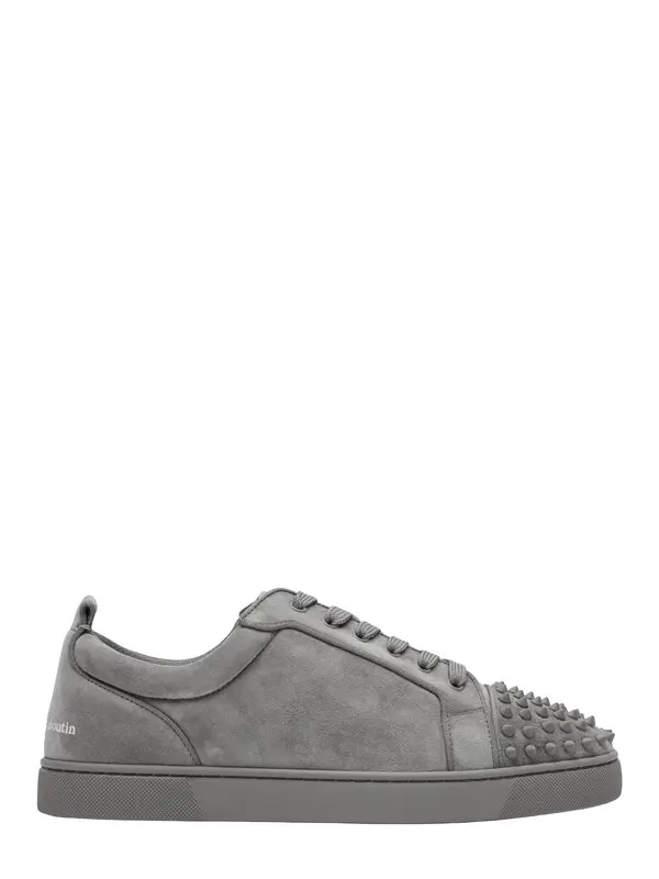 CHRISTIAN LOUBOUTIN Louis Jr Spikes Canopy Sneakers - Gray