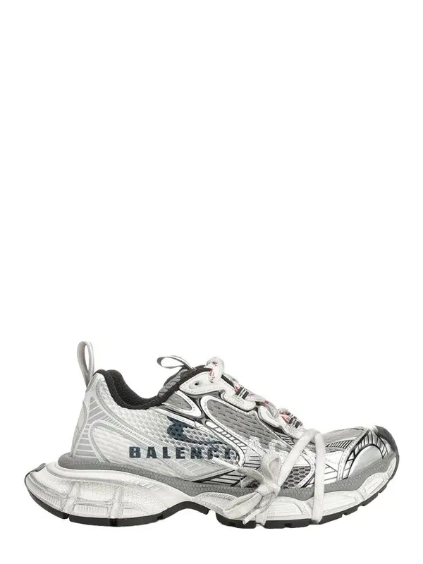 Balenciaga 3xl Split Log Sneaker - White