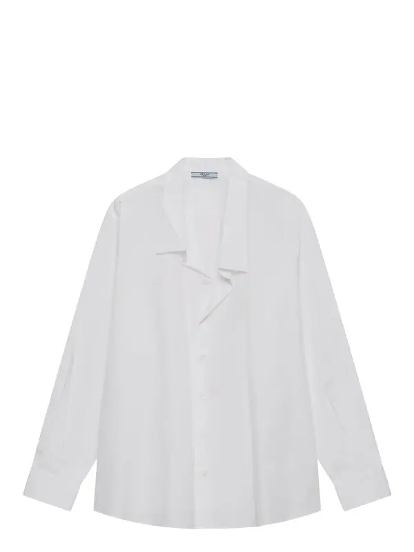 Prada Cotton Poplin Shirt - White