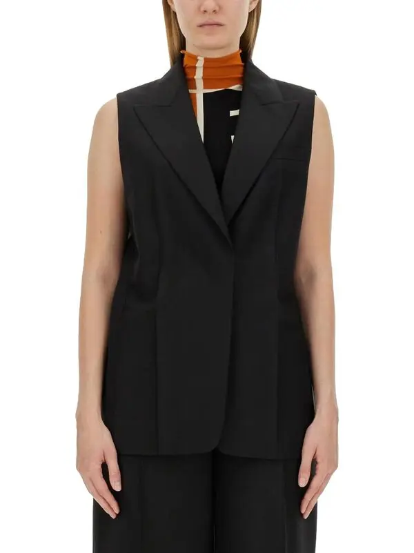 Fendi Tailored Vest - Black