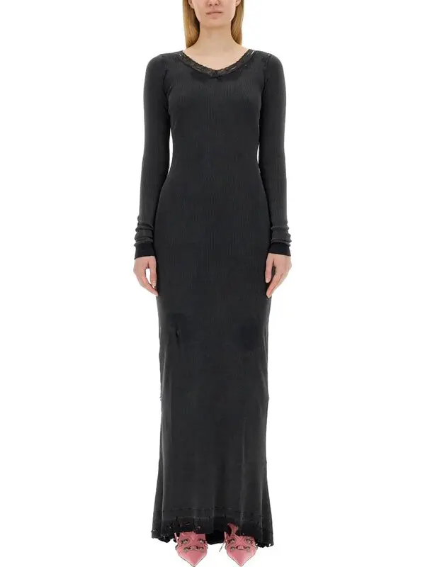 Balenciaga Long Dress - Black