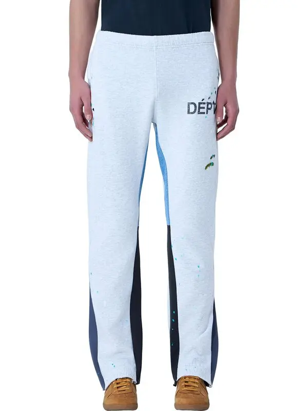 GALLERY DEPT. Logo Painted Flare Sweatpants - Gray