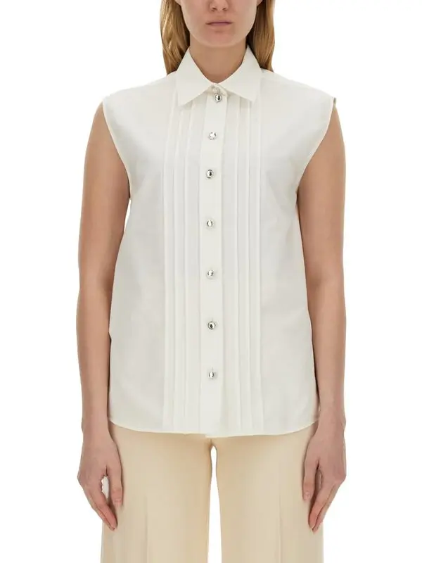 Moschino Poplin Shirt - White