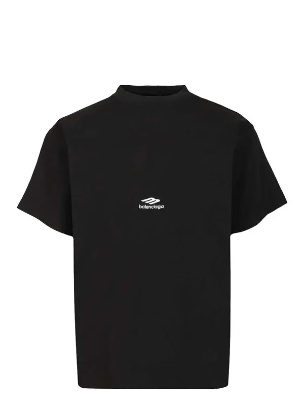 Balenciaga Oversized T-shirt - Black